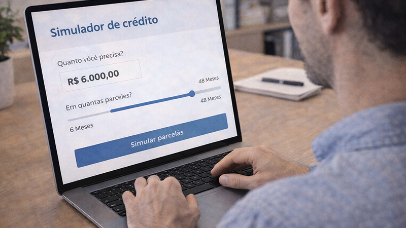 Simulador de crédito: aprenda a calcular parcelas do seu empréstimo no ...